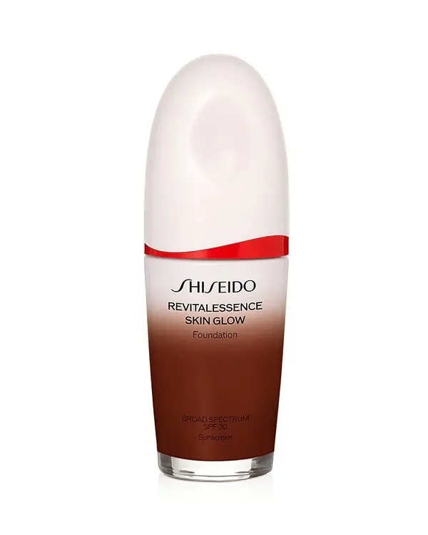 SHISEIDO Revitalessence Skin Glow Foundation 1 Oz - Jasper - Balanced Tone For Deepest Skin