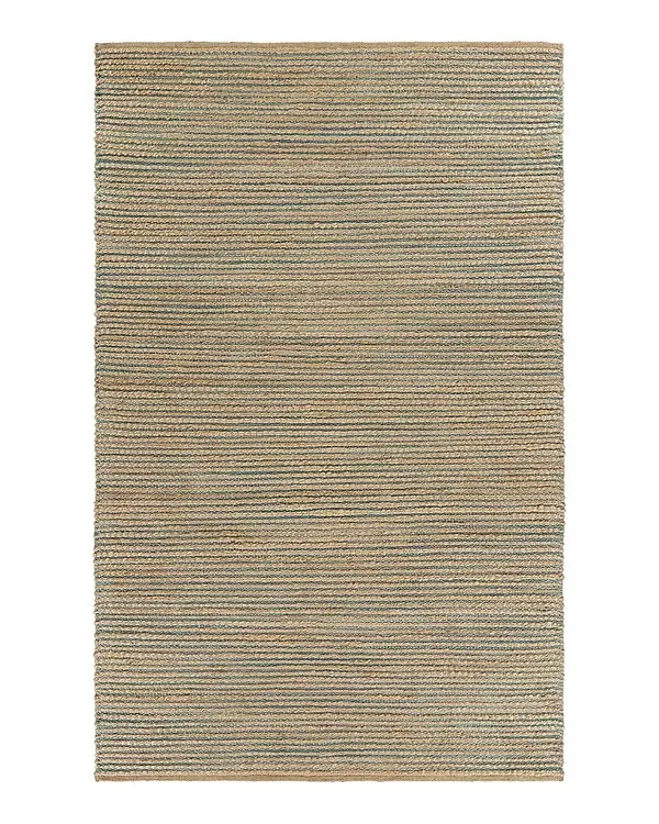 LR HOME Origin Classic Natural Undertone Area Rug, 60 X 93 - Ivory/blue