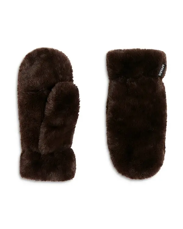 Apparis Coco Mittens - Espresso