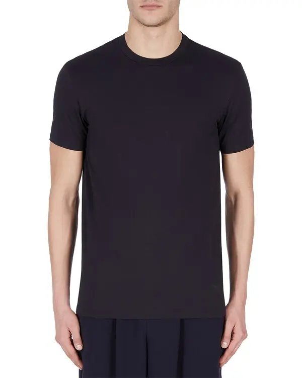Emporio Armani Essential Mr. Armani Tee - Navy Blue