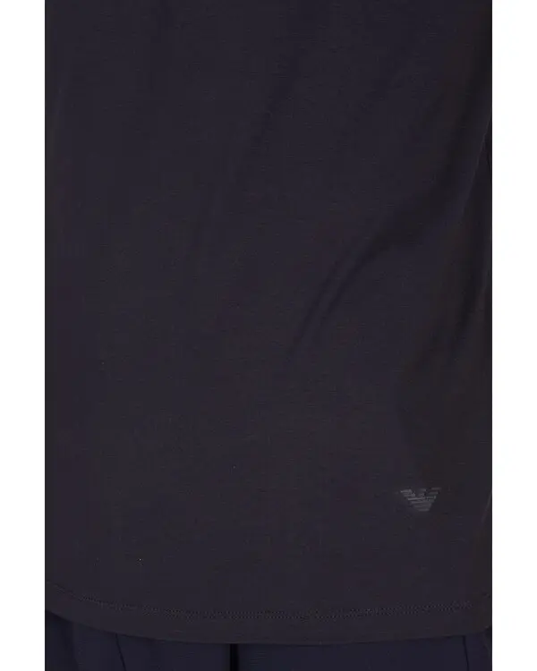 Emporio Armani Essential Mr. Armani Tee - Navy Blue