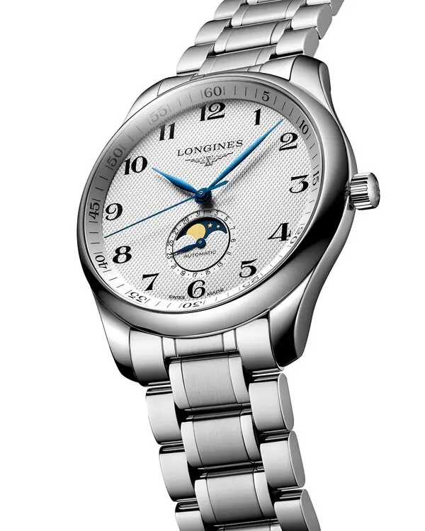 LONGINES Master 42mm Watch - Silver