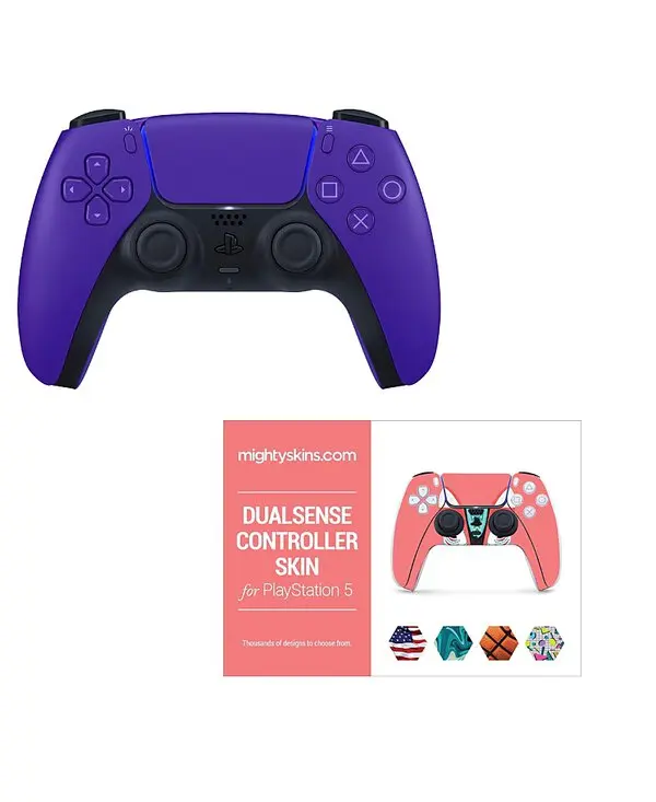 SONY Dualsense Controller In Pink With Skins Voucher - Dark Purple