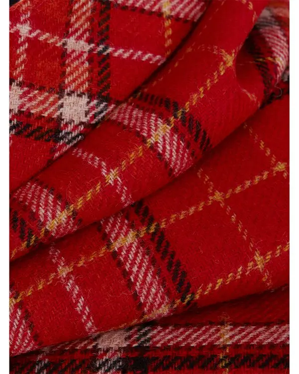 HOBBS LONDON Mila Plaid Wool Dress