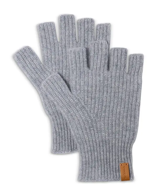 Vince Fingerless Gloves - Grey