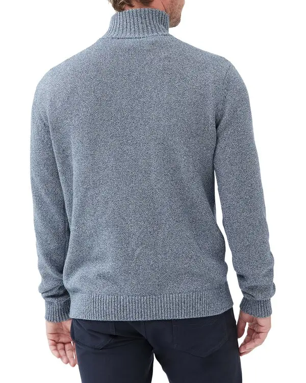 Rodd & Gunn Merrick Bay Quarter-zip Sweater - Indigo