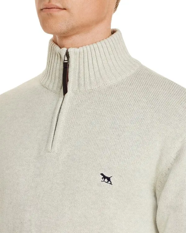 Rodd & Gunn Merrick Bay Quarter-zip Sweater - Ink