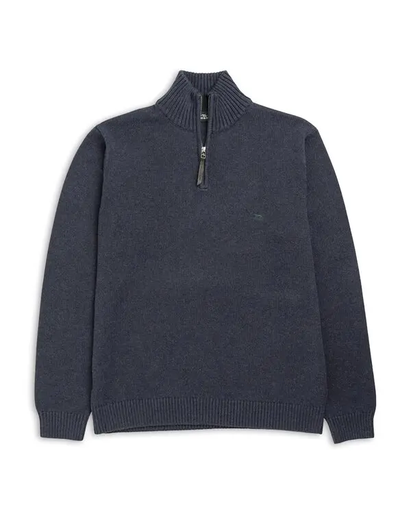 Rodd & Gunn Merrick Bay Quarter-zip Sweater - Ink