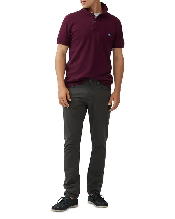 Rodd & Gunn The Gunn Slim Fit Polo Shirt - Garnet