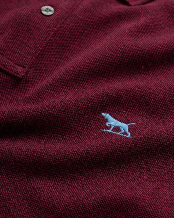 Rodd & Gunn The Gunn Slim Fit Polo Shirt - Garnet