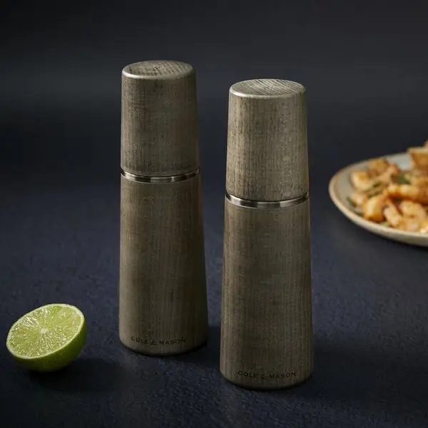 COLE & MASON Marlow Beech Wood Salt And Pepper Mills