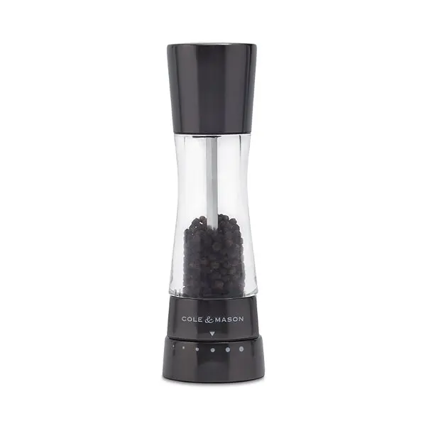 COLE & MASON Derwent Gunmetal Pepper Mill - Black
