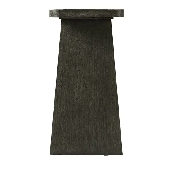 THEODORE ALEXANDER Repose Wooden Console Table - Charcoal Oak