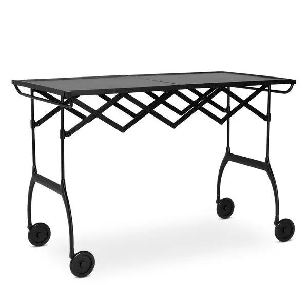 KARTELL Battista Mat Folding Trolley - Black