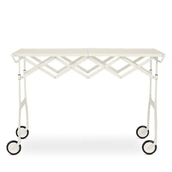 KARTELL Battista Mat Folding Trolley - White