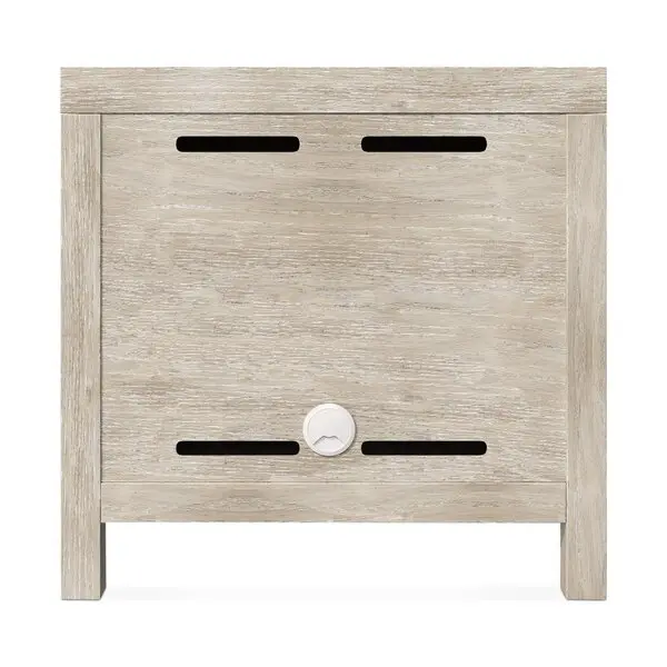 BERNHARDT Prado Small Nightstand - Gray