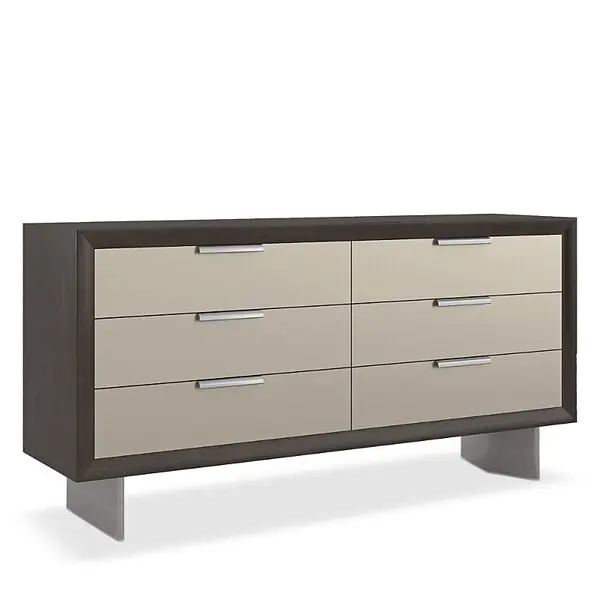 CARACOLE La Moda Six Drawer Dresser - Medium Brown