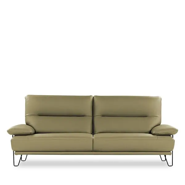GIUSEPPE NICOLETTI Amica Leather Sofa - Touch Olive