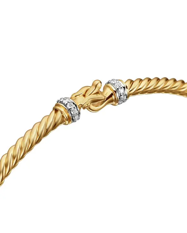 David Yurman Buckle Classic Cable Bracelet