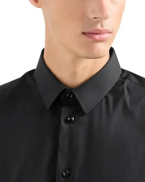 armani black dress shirt Armani Exchange Men Shirt Black / S