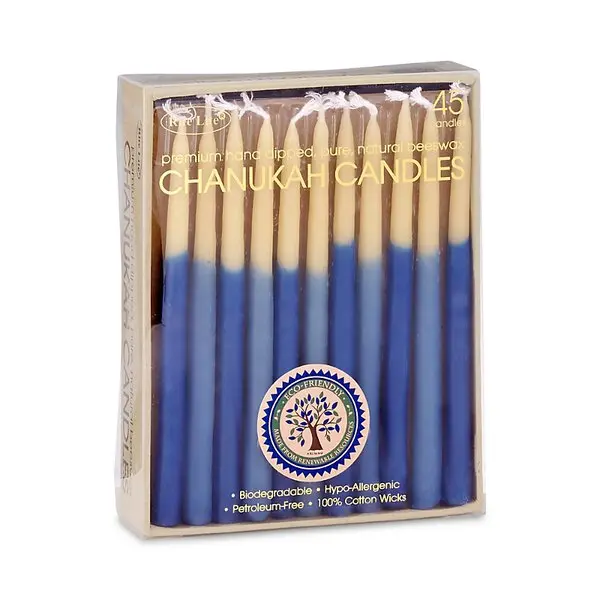 RITE LITE 45 Piece Chanukah Candles - Blue