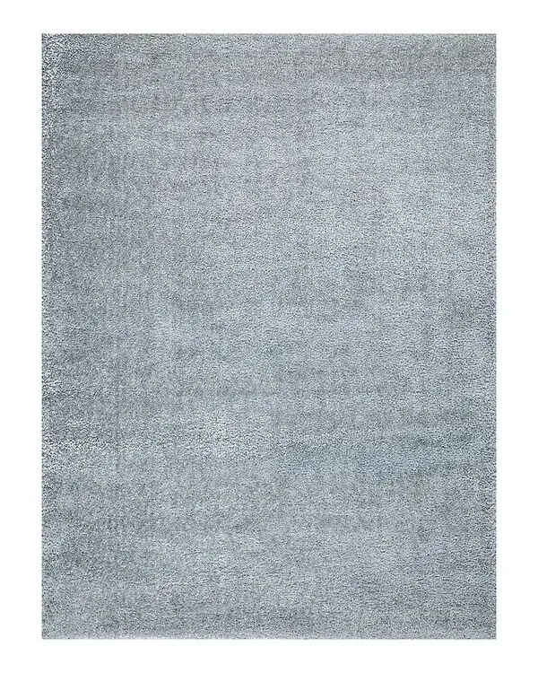 EXQUISITE RUGS Luxe Shag 5482 Area Rug, 4' X 6 - Silver