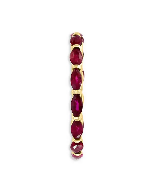 Bloomingdale'S Ruby Eternity Band In 14k Yellow Gold