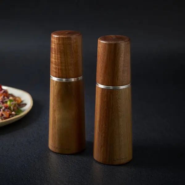 COLE & MASON Marlow Acacia Wood Salt And Pepper Mills