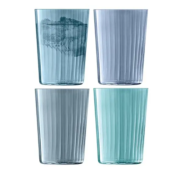 LSA Gems Tumbler, Set Of 4 - Sapphire