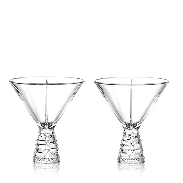 NACHTMANN Punk Cocktail Coupe Glasses, Set Of 2 - Clear