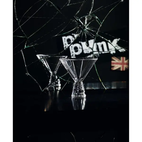 NACHTMANN Punk Cocktail Coupe Glasses, Set Of 2