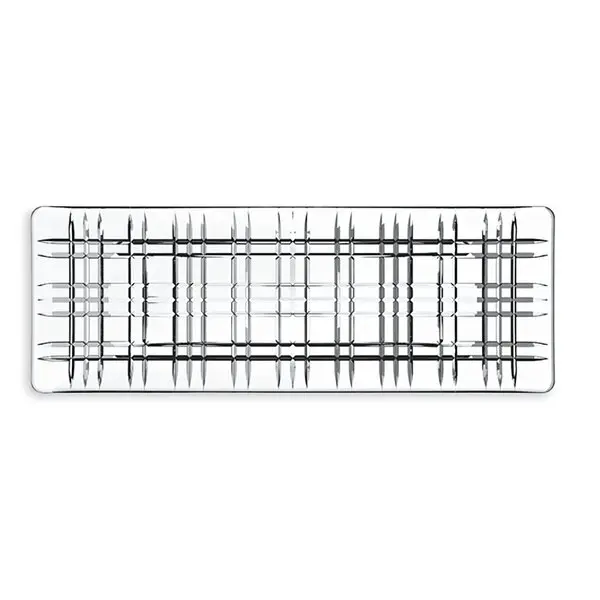 NACHTMANN Square 17 Rectangular Plate - Clear