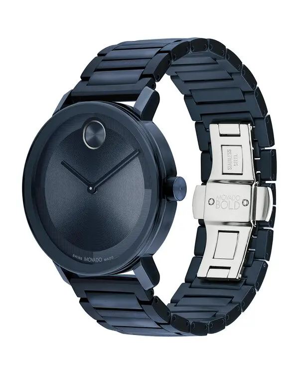Movado Bold Evolution 2.0 Watch, 40mm - Blue