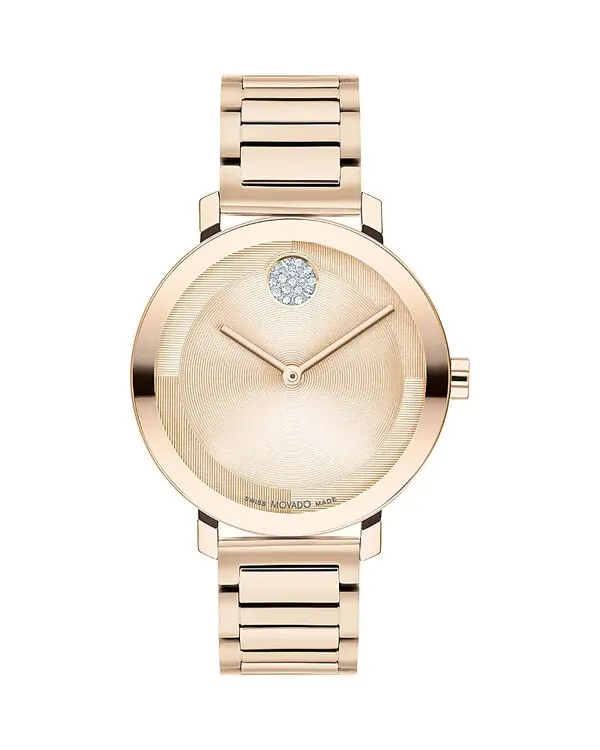 Movado Bold Evolution 2.0 Watch - Rose Gold