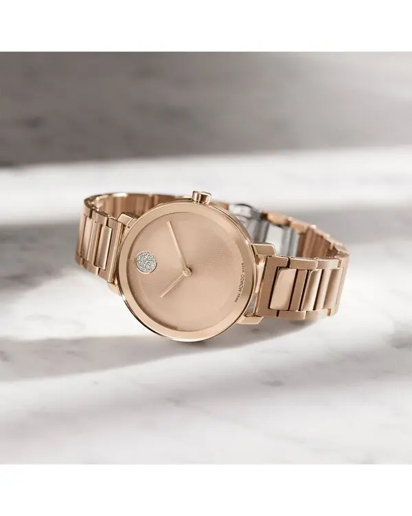 Movado Bold Evolution 2.0 Watch - Rose Gold