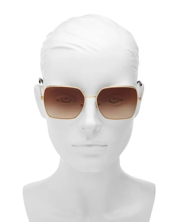 Dolce & Gabbana Square Sunglasses, 57mm