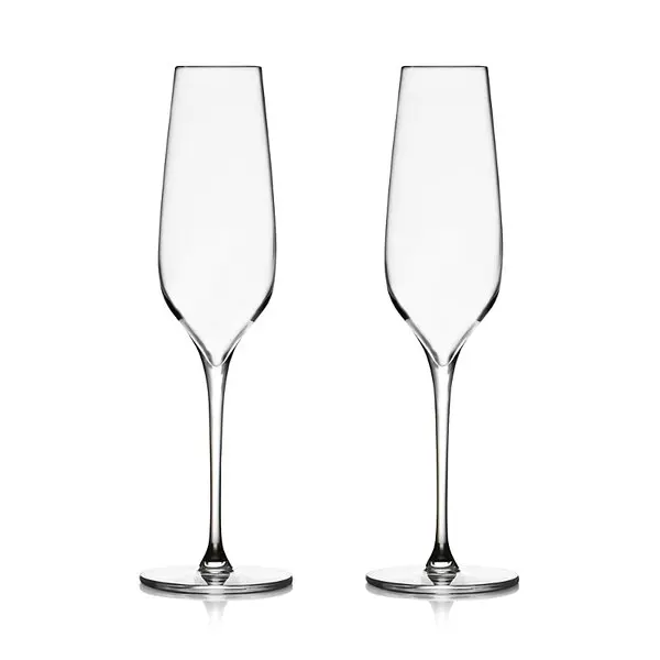 NAMBE Vie Champagne Flute, Set Of 2 - Clear