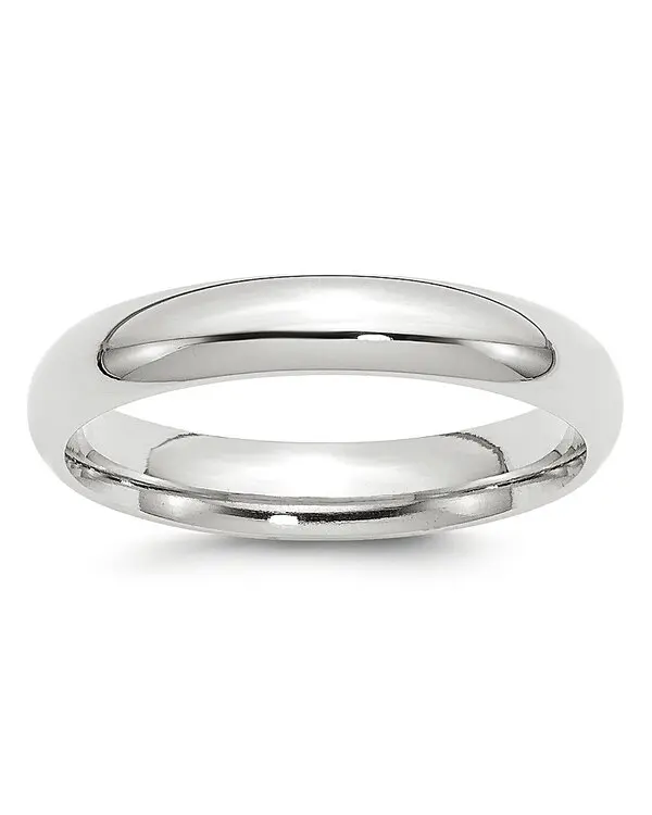 Bloomingdale'S 14k Gold 4mm Comfort Fit Band Ring - White