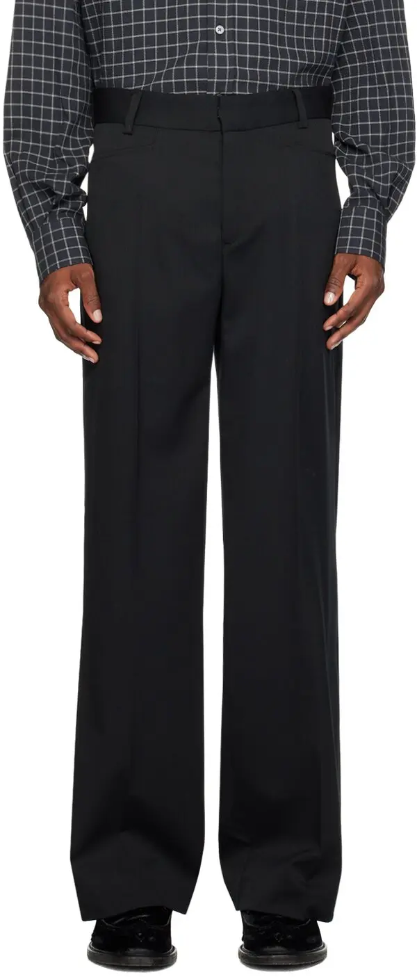 Buy Hope Frame Trousers - Black At 63% Off | Editorialist