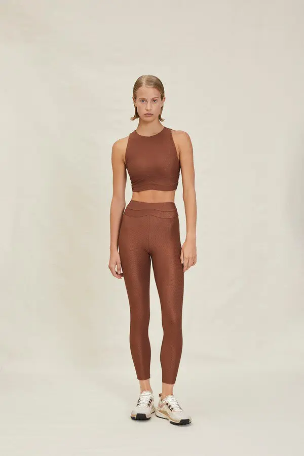 Devon Windsor Tatum Crop Top - Neutral