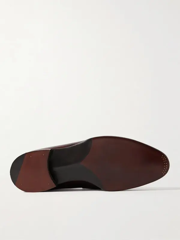 George Cleverley Bradley Ii Leather Penny Loafers
