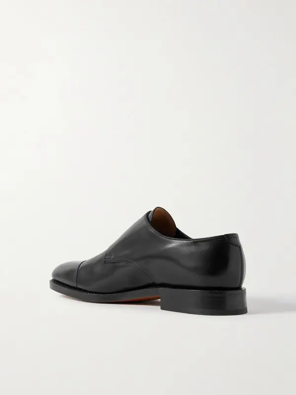 John Lobb William Leather Monk-strap Shoes