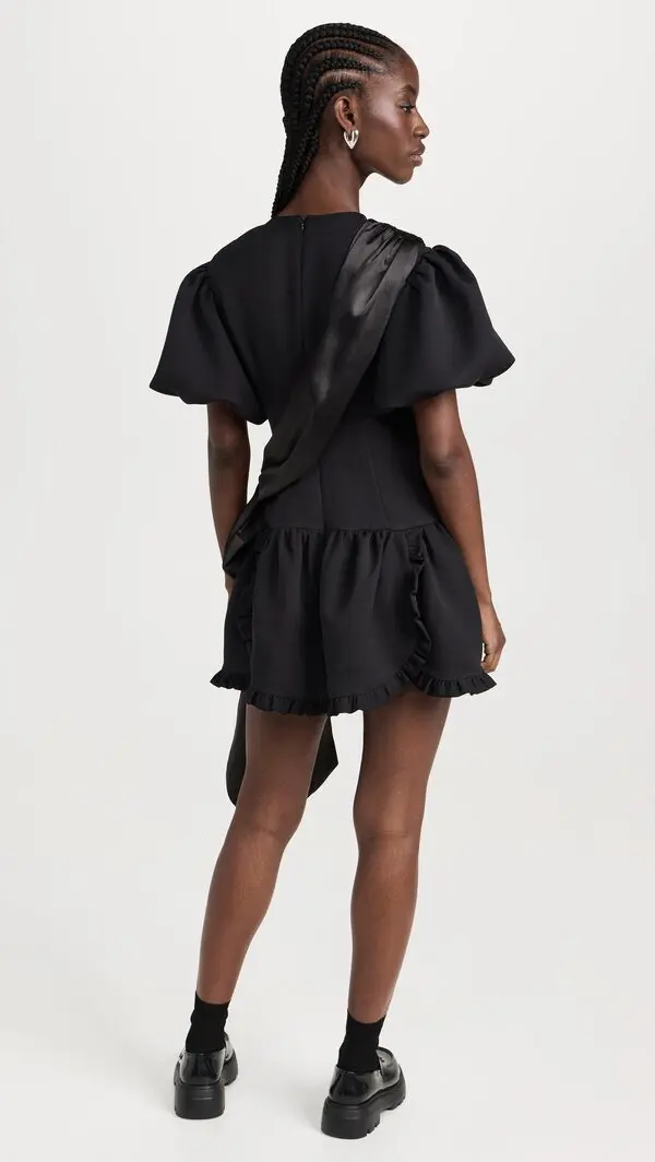 Sandy Liang Filenes Dress In Black - 50% Off | Editorialist
