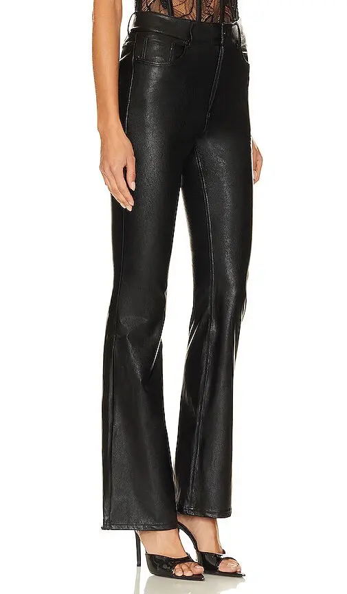 Commando Faux Leather Five Pocket Flare Pant