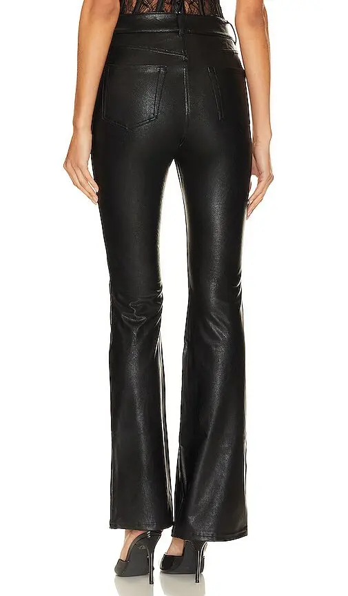 Commando Faux Leather Five Pocket Flare Pant