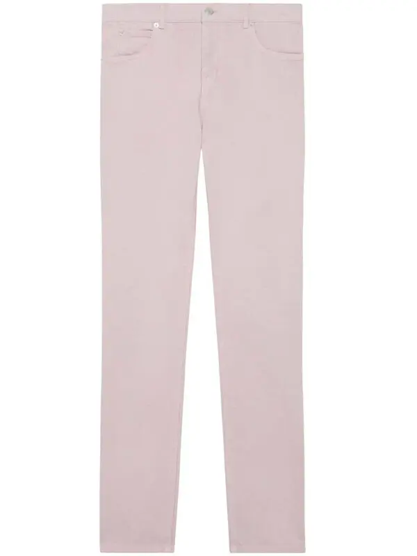 COURREGES Straight-leg Denim Jeans - Pink