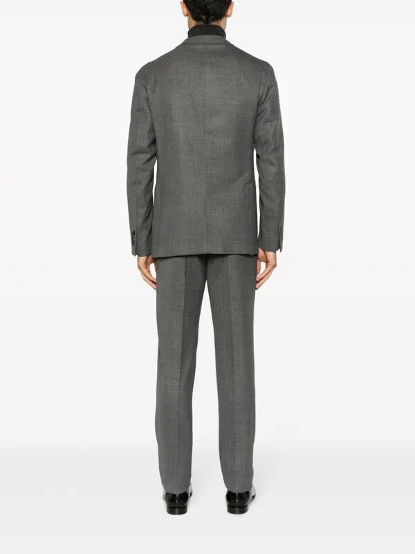 Boglioli Mélange-effect Single-breasted Suit