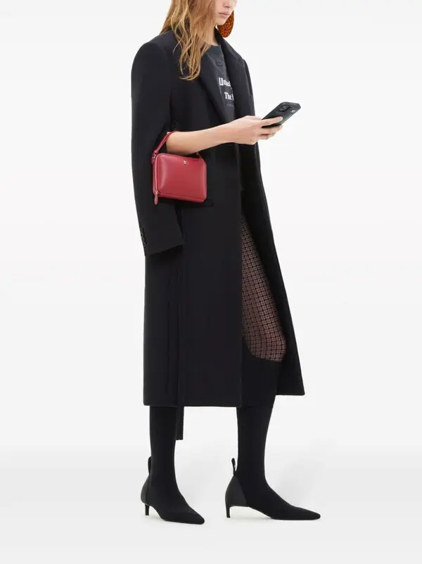 COURREGES Strap-detail Single-breasted Coat