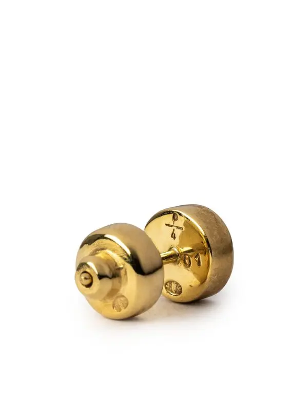 PARTS OF FOUR Diamond Stud Single Earring - Gold