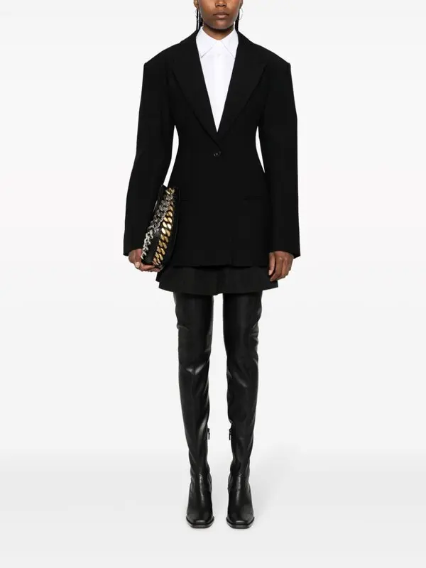 Stella McCartney Fitted Waist Single-breasted Blazer